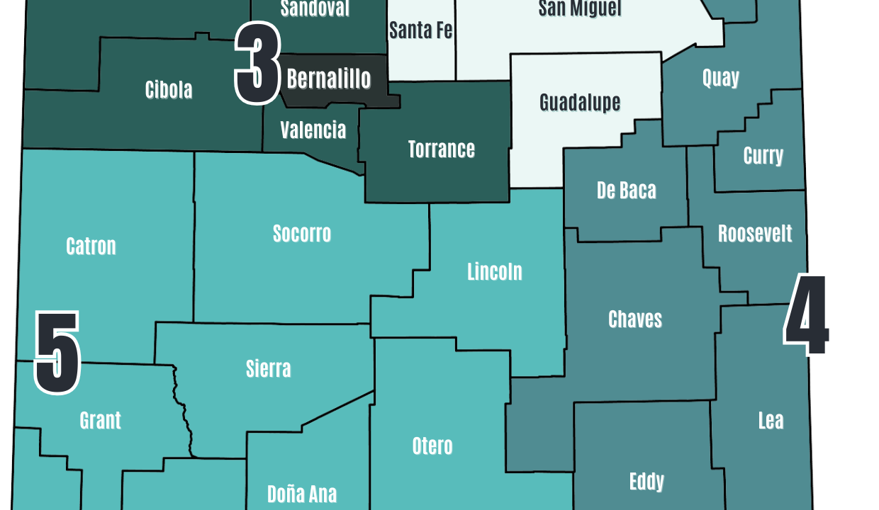 Regional Navigator Map - Children, Youth, and Family Department of New ...